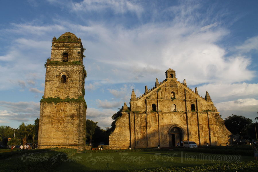 Shutter: The Might and Grandeur of Paoay Church - Freedom Wall