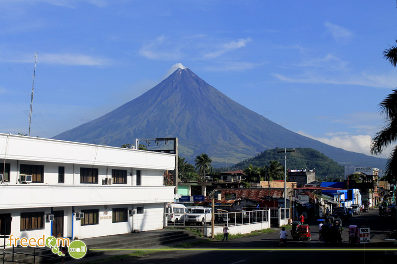 Shutter: The Might of Mayon Volcano - Freedom Wall