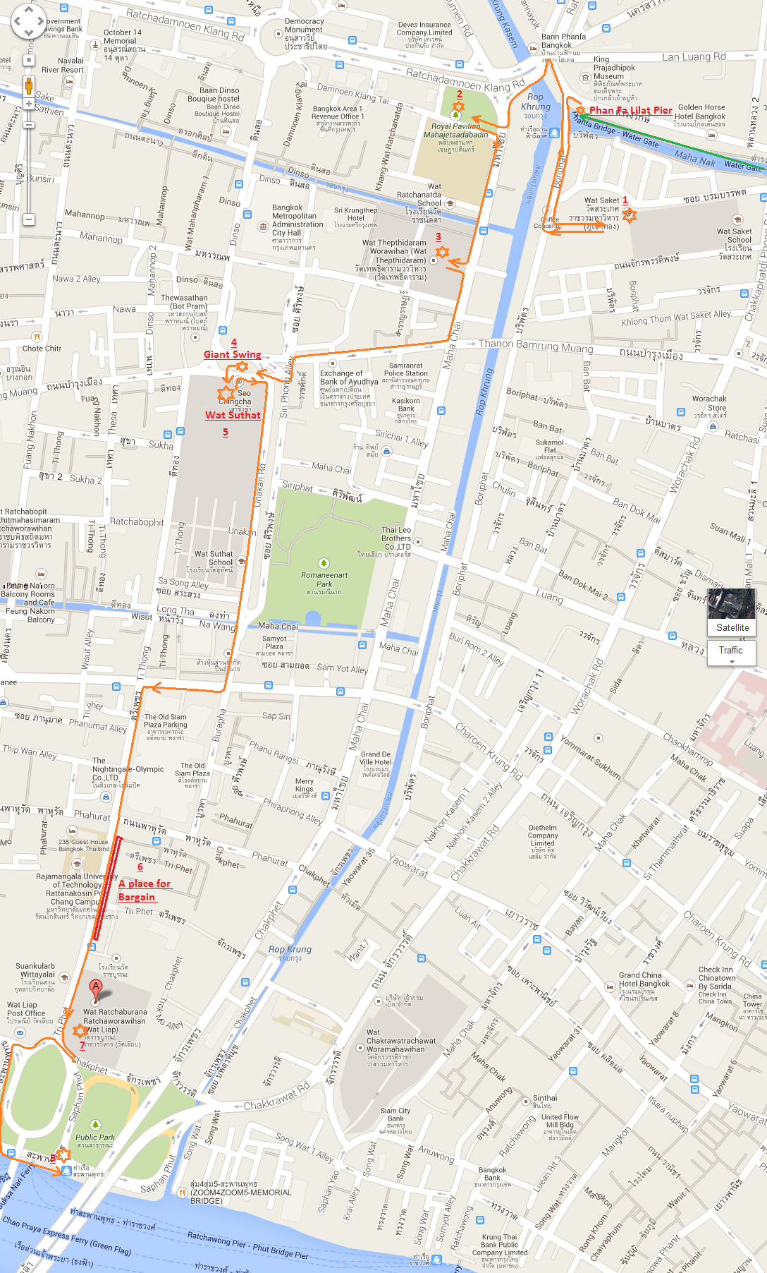 Day 3: Walking Tour in Bangkok Continued - Freedom Wall