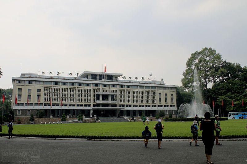 Shutter Gallery: The Reunification or Independence Palace | Freedom Wall