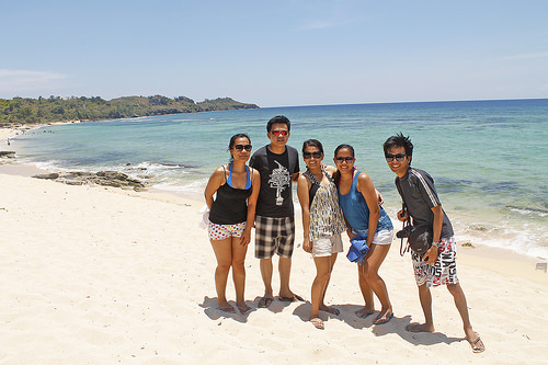 Soaking to Vent the Heat Out in Cabongaoan Beach, Burgos, Pangasinan ...